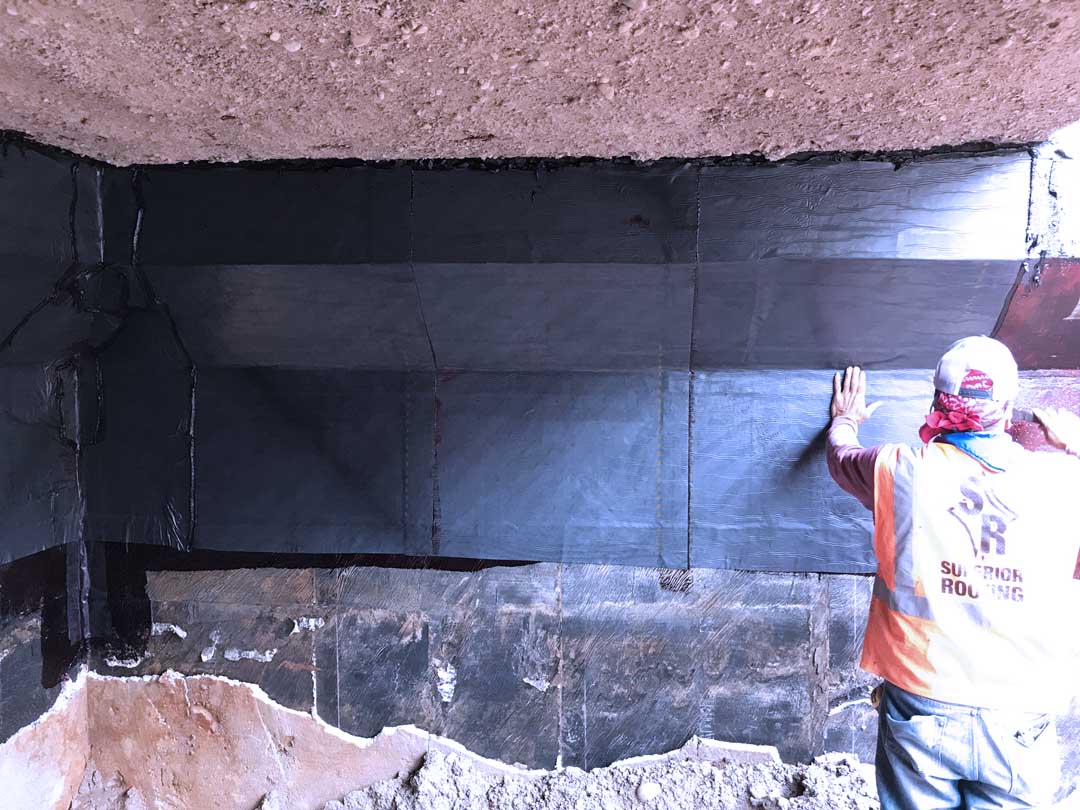 Below Grade Water Proofing | CDC Restoration LC
